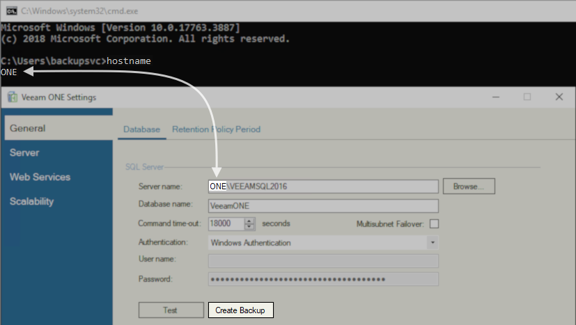 Kb2356 How To Backup The Veeam One Sql Database